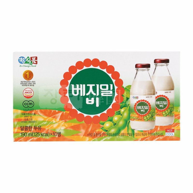 ベジミルB 190ml (瓶) BOX (10本入) | 韓国広場e-shop本店